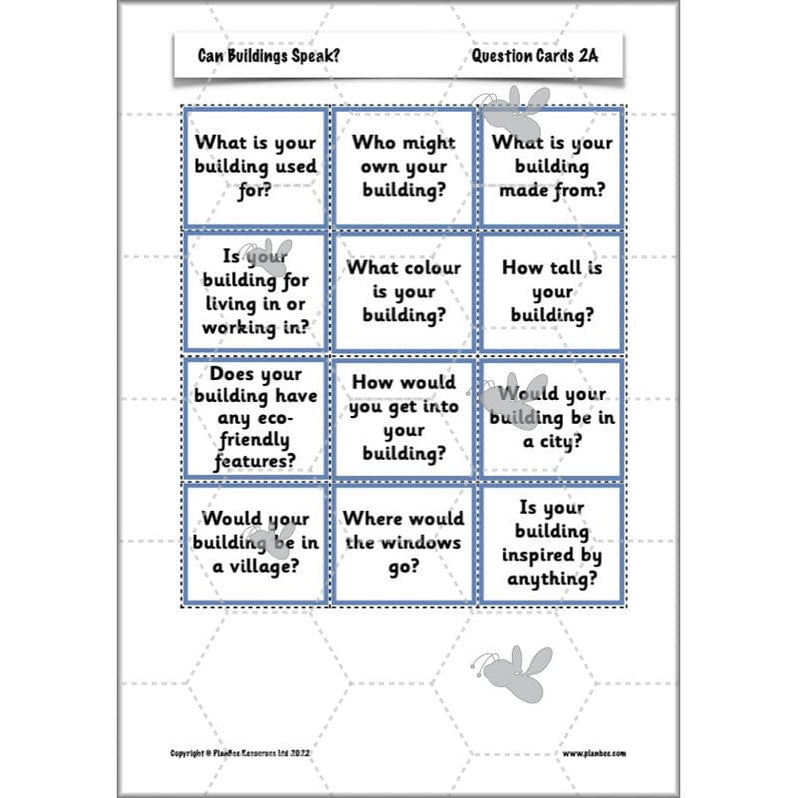 KS1 Building Art | Can Buildings Speak? | PlanBee