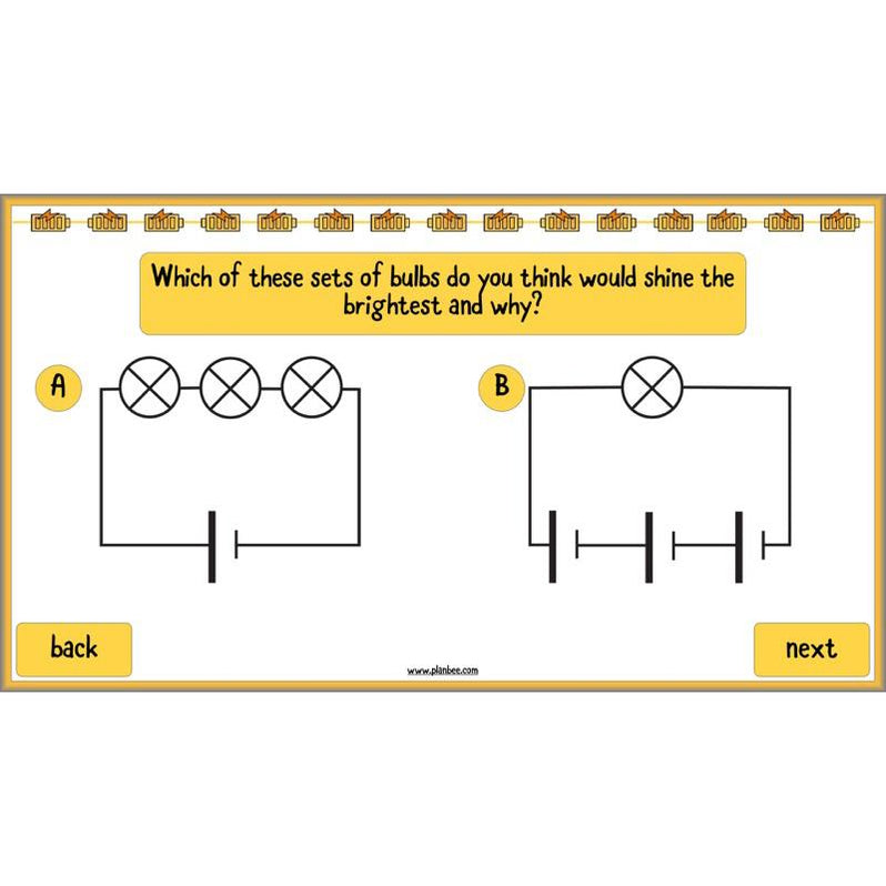 Changing Circuits - Electricity Year 6 Lesson Planning — PlanBee