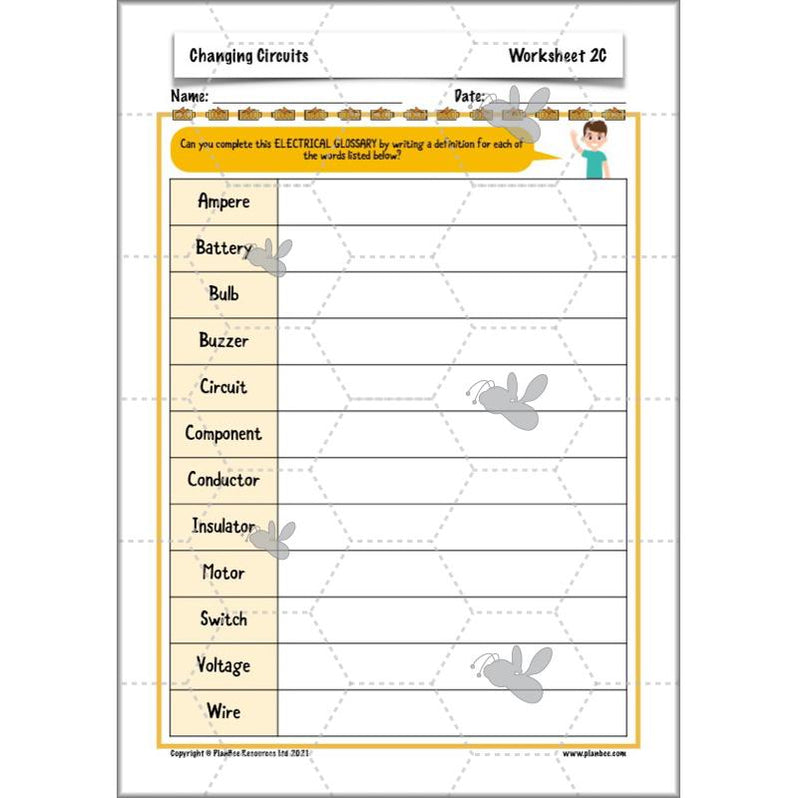 Changing Circuits - Electricity Year 6 Lesson Planning — PlanBee