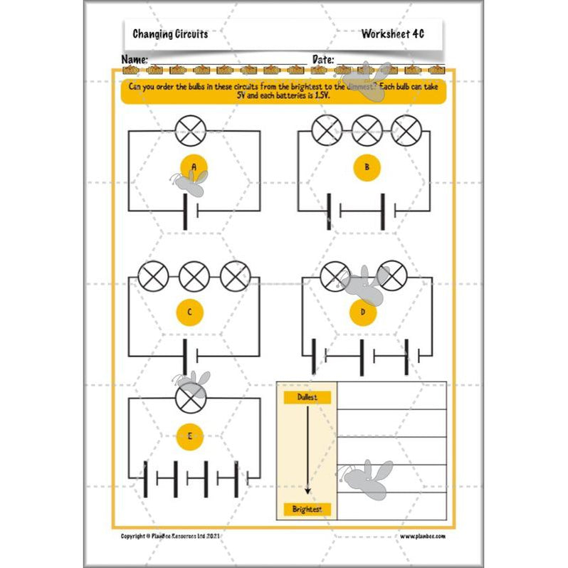 Changing Circuits - Electricity Year 6 Lesson Planning — PlanBee