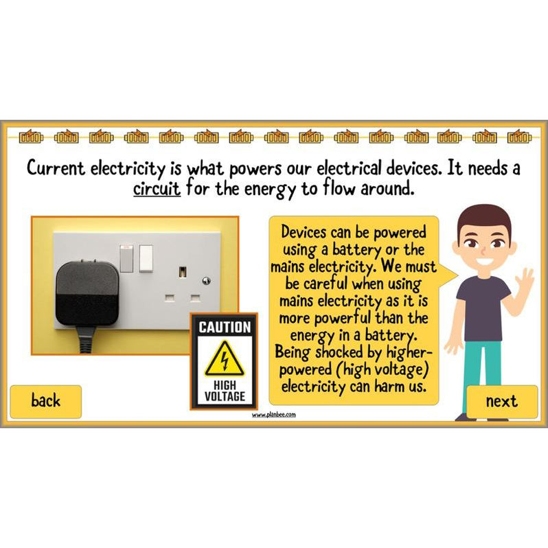 Changing Circuits - Electricity Year 6 Lesson Planning — PlanBee
