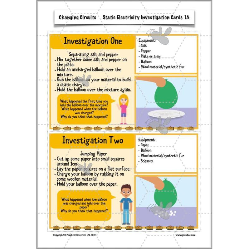 Changing Circuits - Electricity Year 6 Lesson Planning — PlanBee