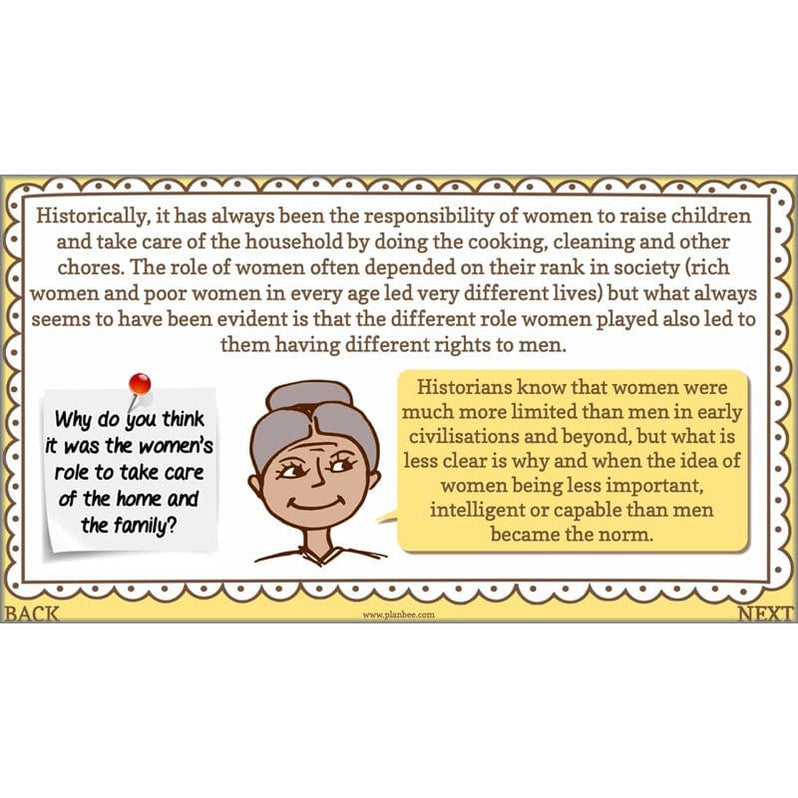 The Changing Role of Women KS2 History Resources by PlanBee