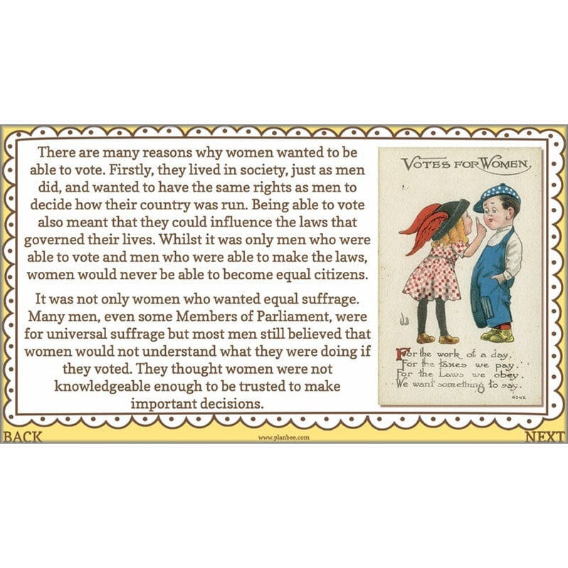 The Changing Role of Women KS2 History Resources by PlanBee