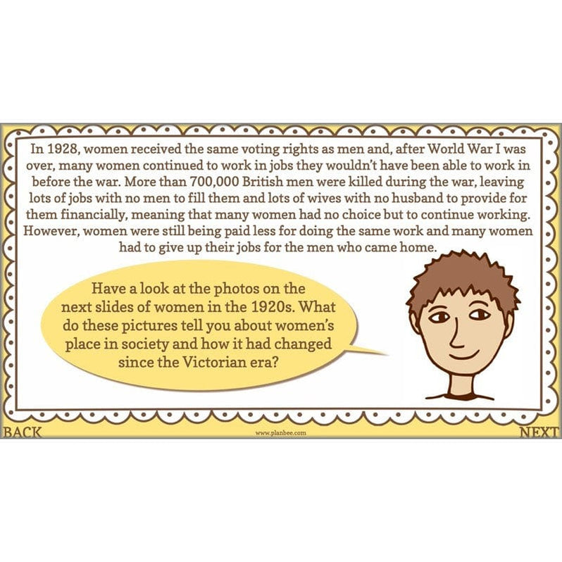 The Changing Role of Women KS2 History Resources by PlanBee