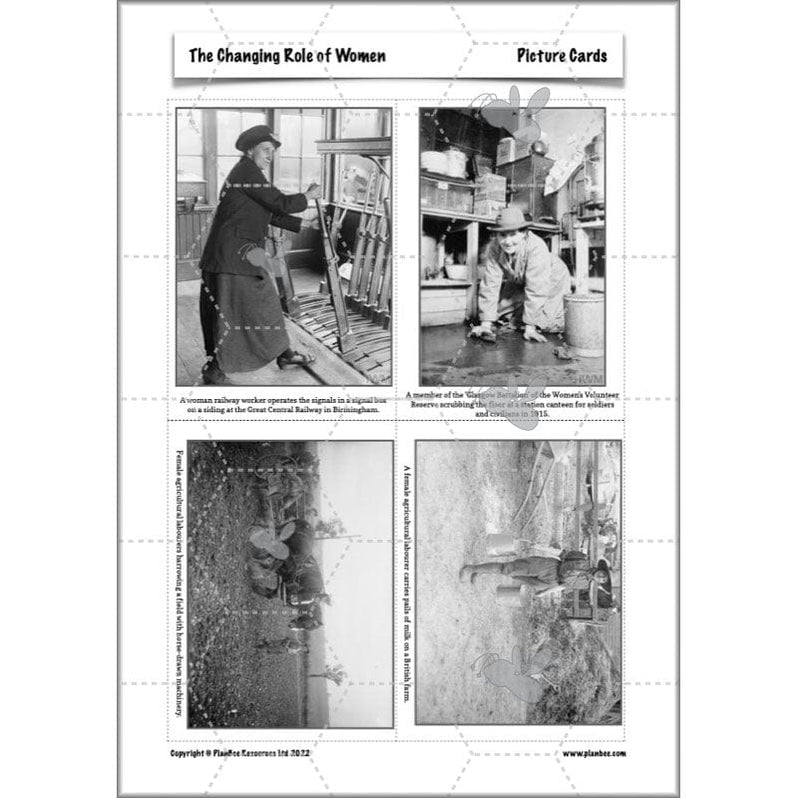 The Changing Role of Women KS2 History Resources by PlanBee