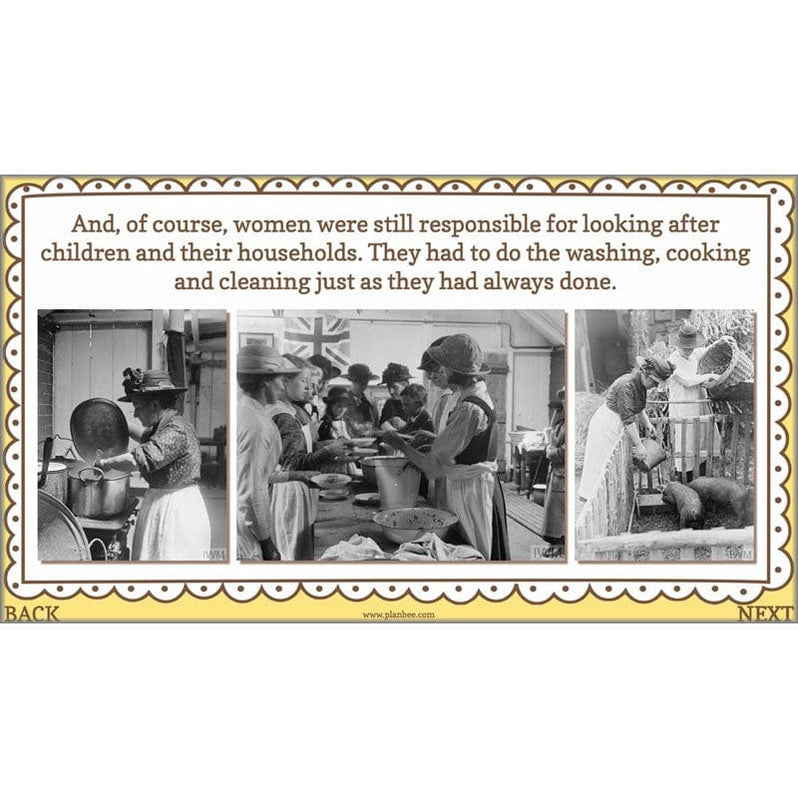 The Changing Role of Women KS2 History Resources by PlanBee