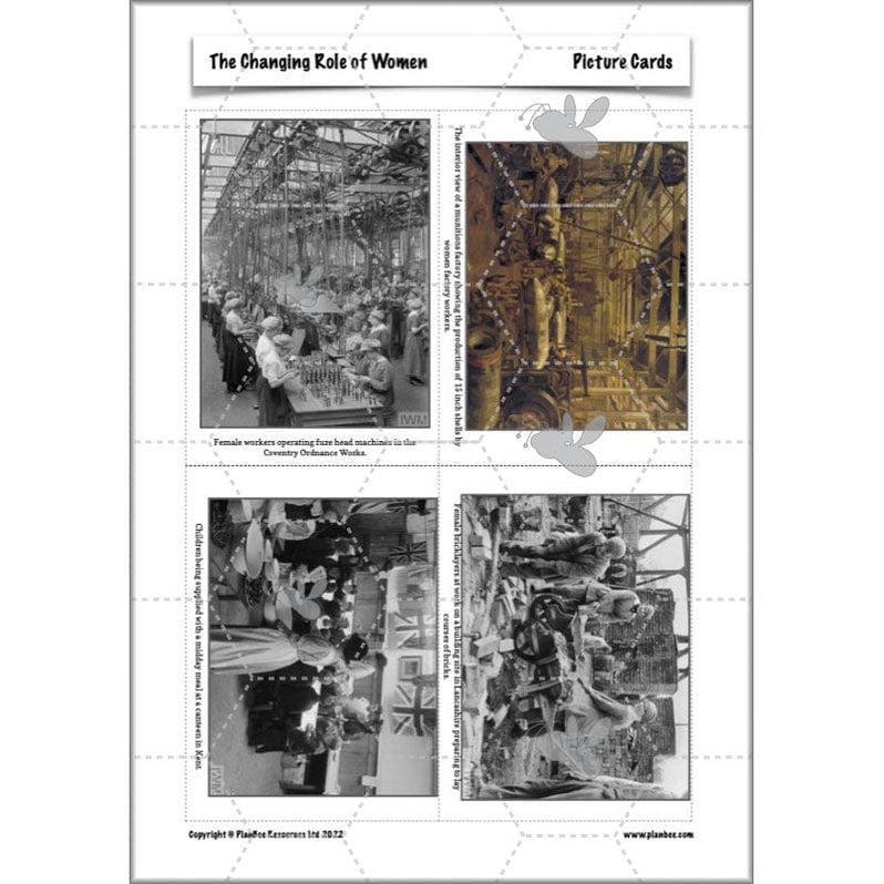 The Changing Role of Women KS2 History Resources by PlanBee