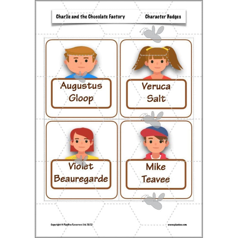 Charlie and the Chocolate Factory Resources KS2 Pack | PlanBee