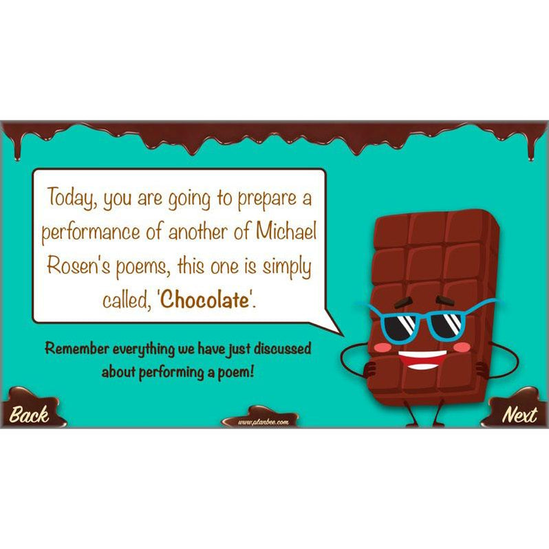 Chocolate Poetry KS2 | Poetry Year 4 — PlanBee