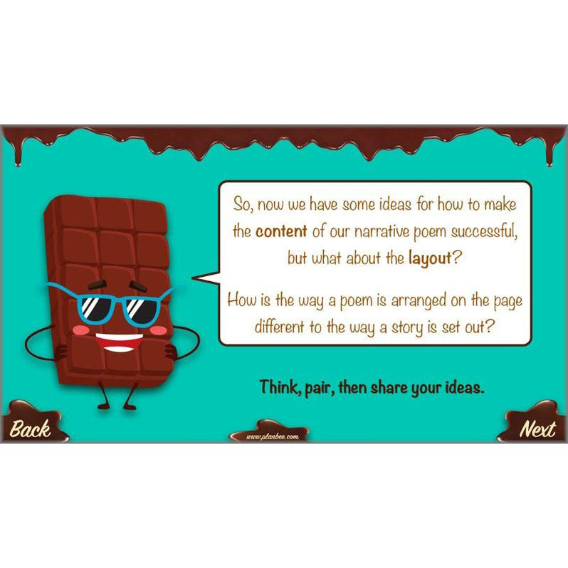 Chocolate Poetry KS2 | Poetry Year 4 — PlanBee