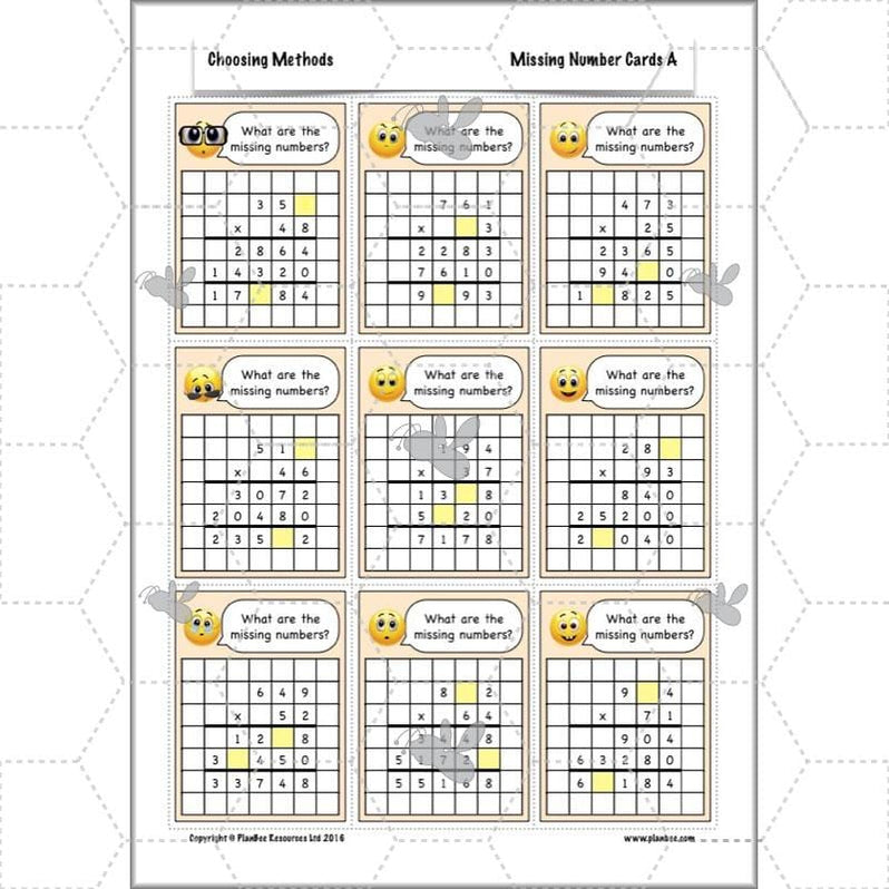Choosing Methods Year 6 Maths Planning by PlanBee