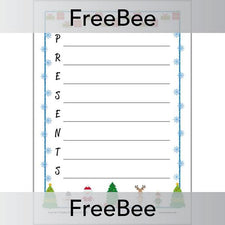 Free Christmas acrostic poem templates for children | PlanBee