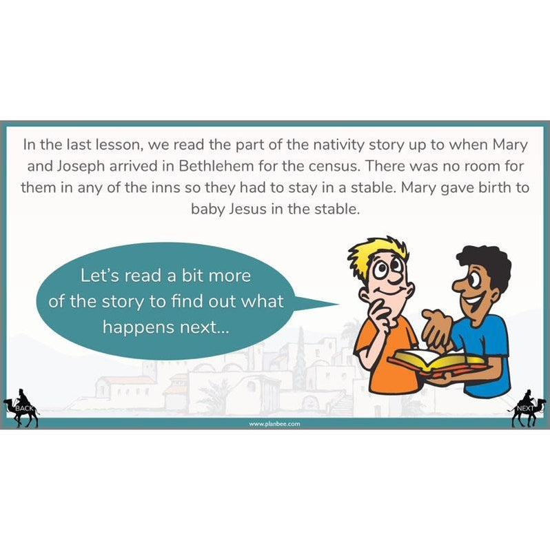 Christmas Story KS2 RE Lessons for Year 4 by PlanBee