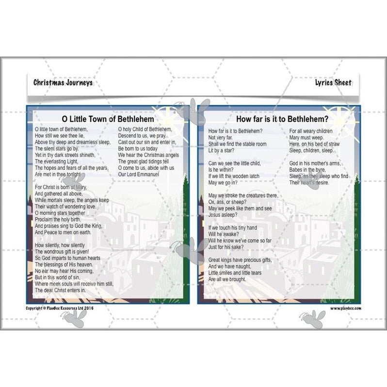 Christmas Story KS2 RE Lessons for Year 4 by PlanBee