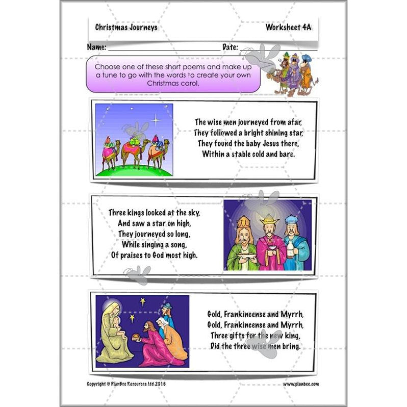 Christmas Story KS2 RE Lessons for Year 4 by PlanBee