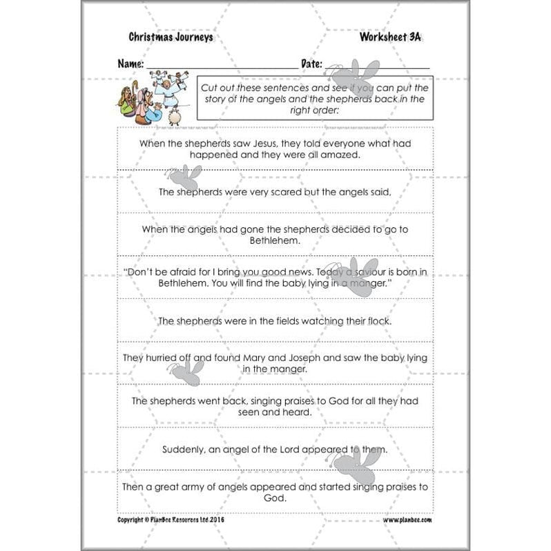 Christmas Story KS2 RE Lessons for Year 4 by PlanBee