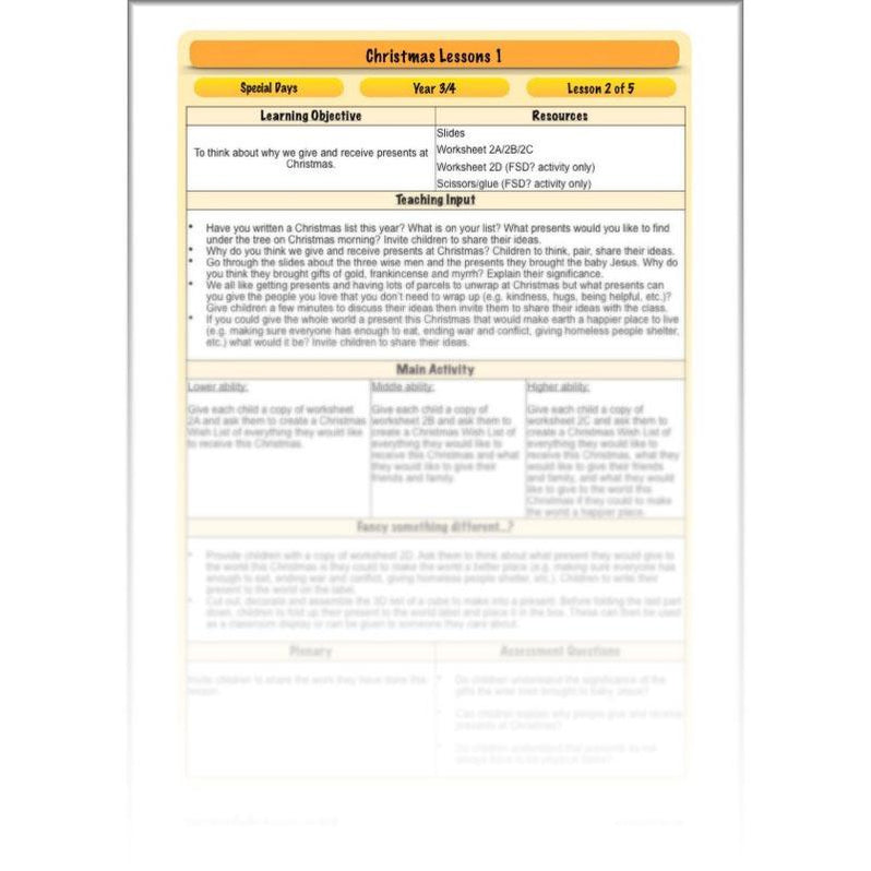 Christmas lesson packs and activities for KS2 — PlanBee