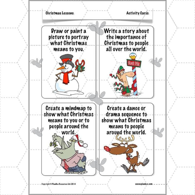 Christmas lesson packs and activities for KS2 — PlanBee