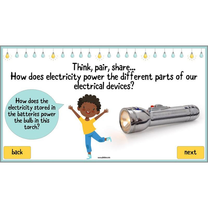 Electricity Year 4 Science lessons: Circuits and Conductors — PlanBee