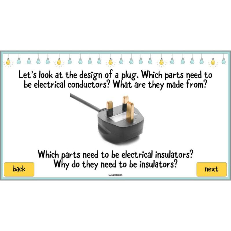 Electricity Year 4 Science lessons: Circuits and Conductors — PlanBee