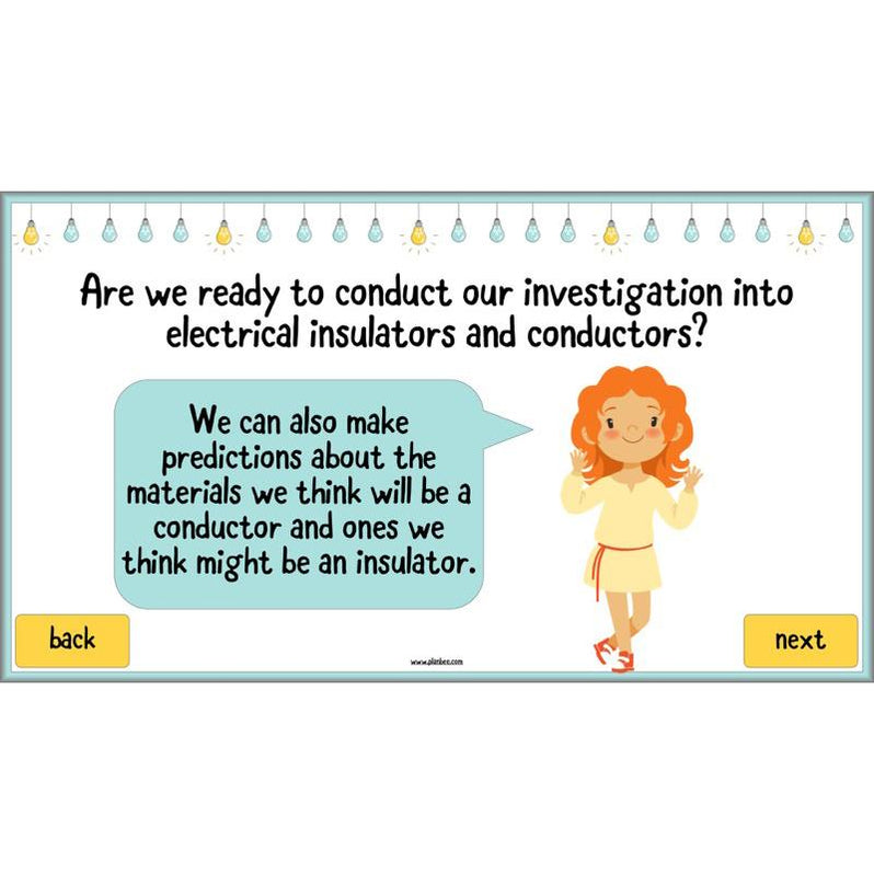 Electricity Year 4 Science lessons: Circuits and Conductors — PlanBee