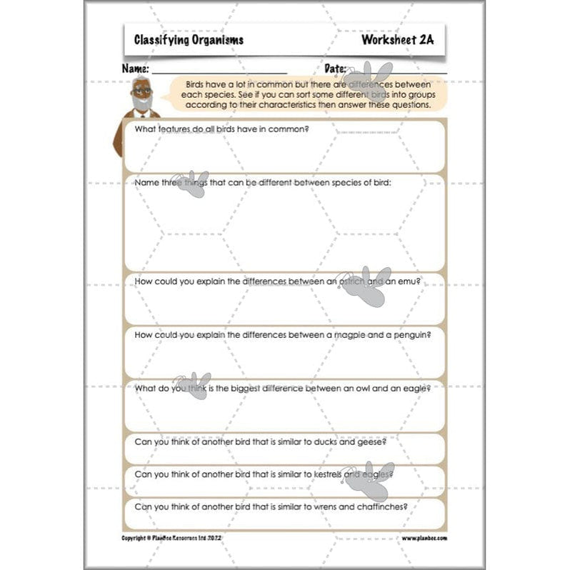 Living Things and their Habitats Year 6 Science by PlanBee