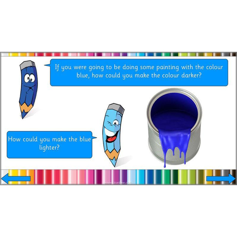 Colour Creations Colour Mixing KS1 Art Planning by PlanBee