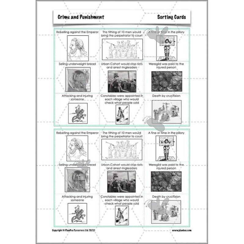 Crime and Punishment KS2 History Lessons by PlanBee