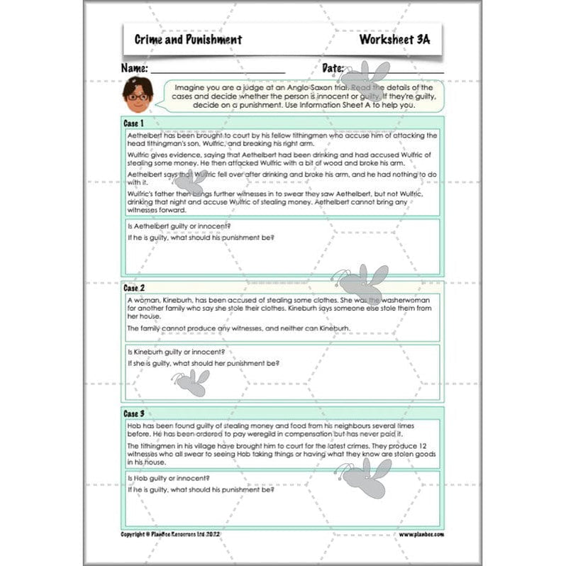 Crime and Punishment KS2 History Lessons by PlanBee