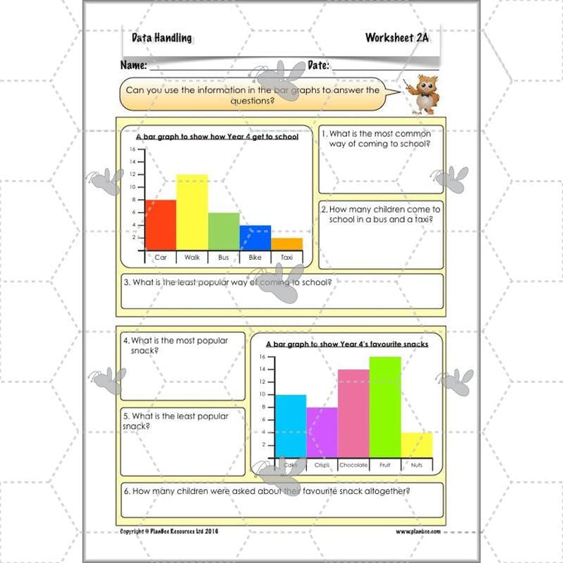Data Handling Year 4 Maths Lessons by PlanBee