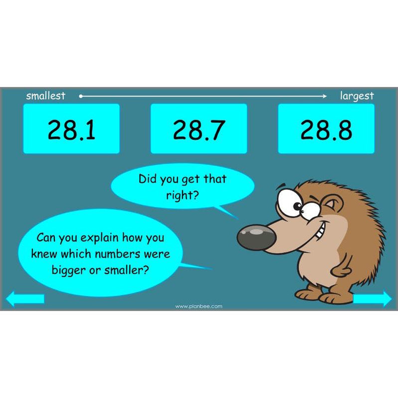 Year 6 Decimal Place Value Maths Lessons by PlanBee
