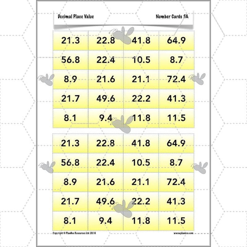Year 6 Decimal Place Value Maths Lessons by PlanBee