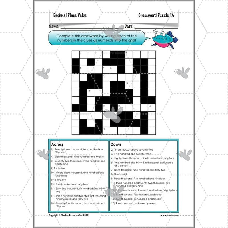 Year 6 Decimal Place Value Maths Lessons by PlanBee