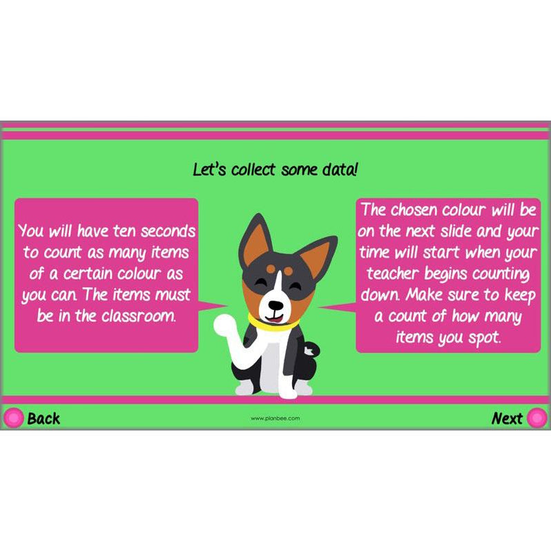 Describing Data Year 5 Statistics Lesson by PlanBee