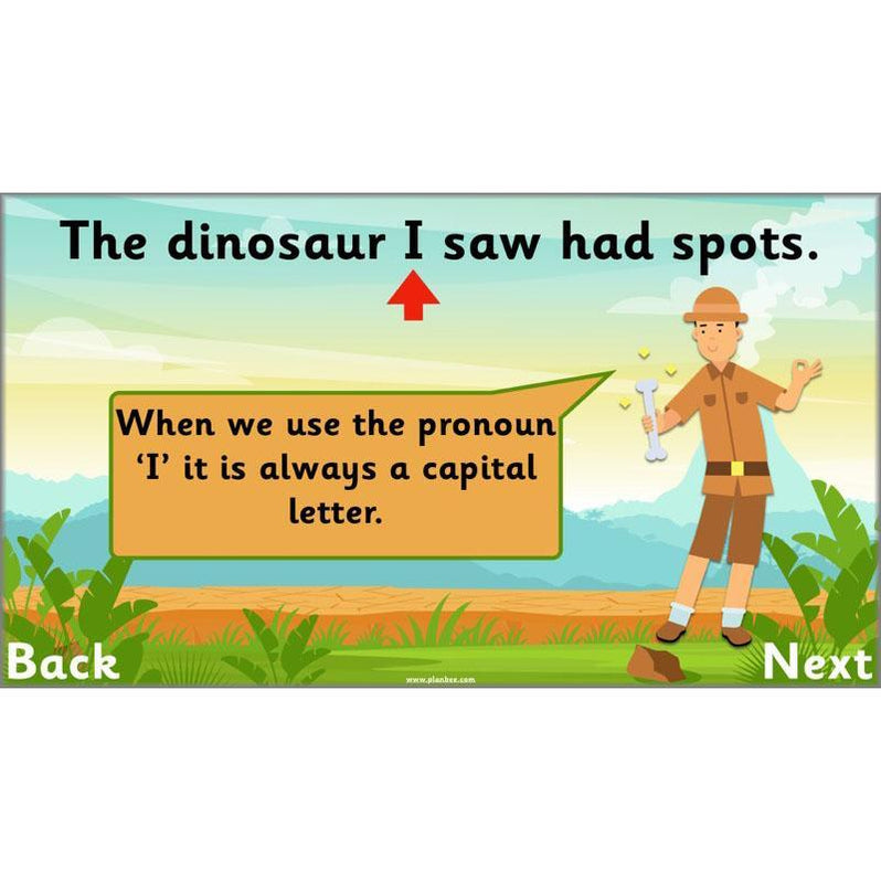 Dinosaur Writing Activities KS1 - Dinosaur Adjective Lessons — PlanBee
