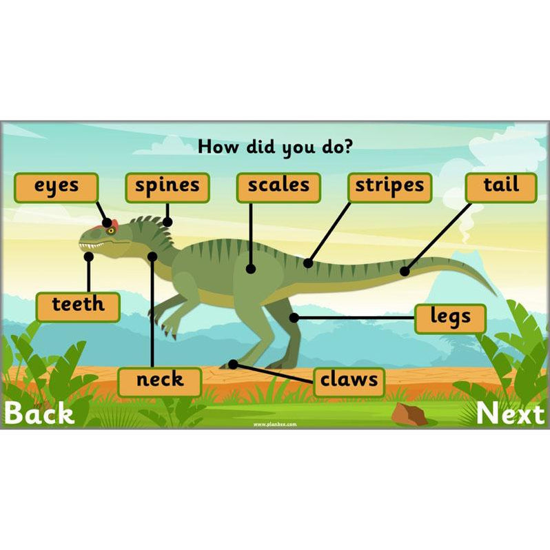 Dinosaur Writing Activities KS1 - Dinosaur Adjective Lessons — PlanBee