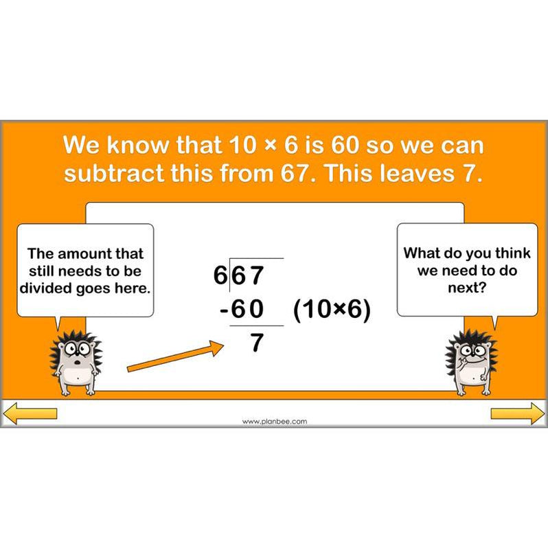 Division Year 6 Maths Lessons and Worksheets by PlanBee