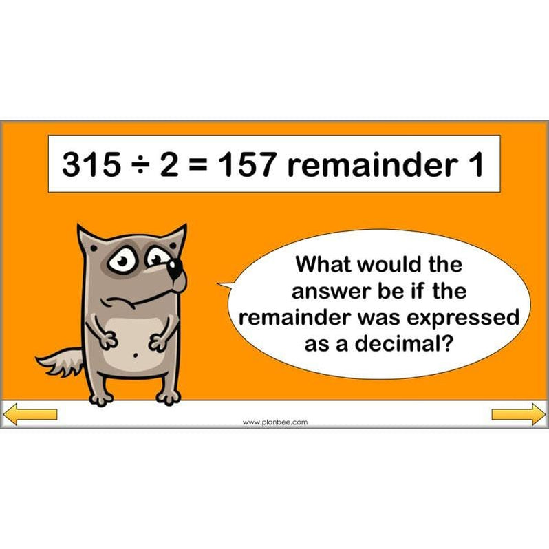 Division Year 6 Maths Lessons and Worksheets by PlanBee