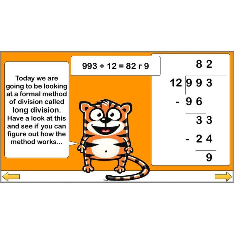 Division Year 6 Maths Lessons and Worksheets by PlanBee