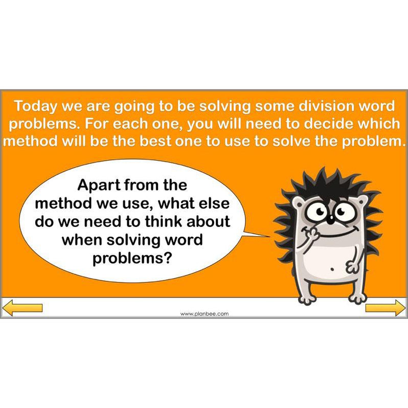 Division Year 6 Maths Lessons and Worksheets by PlanBee