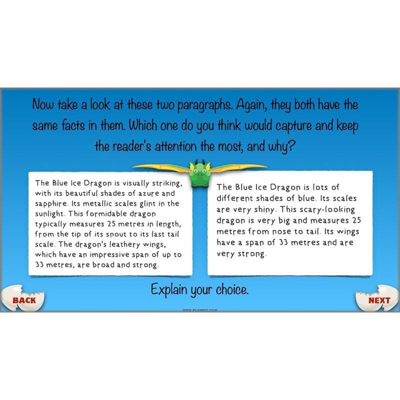 Dragons Non-chronological Reports KS2 Resources by PlanBee