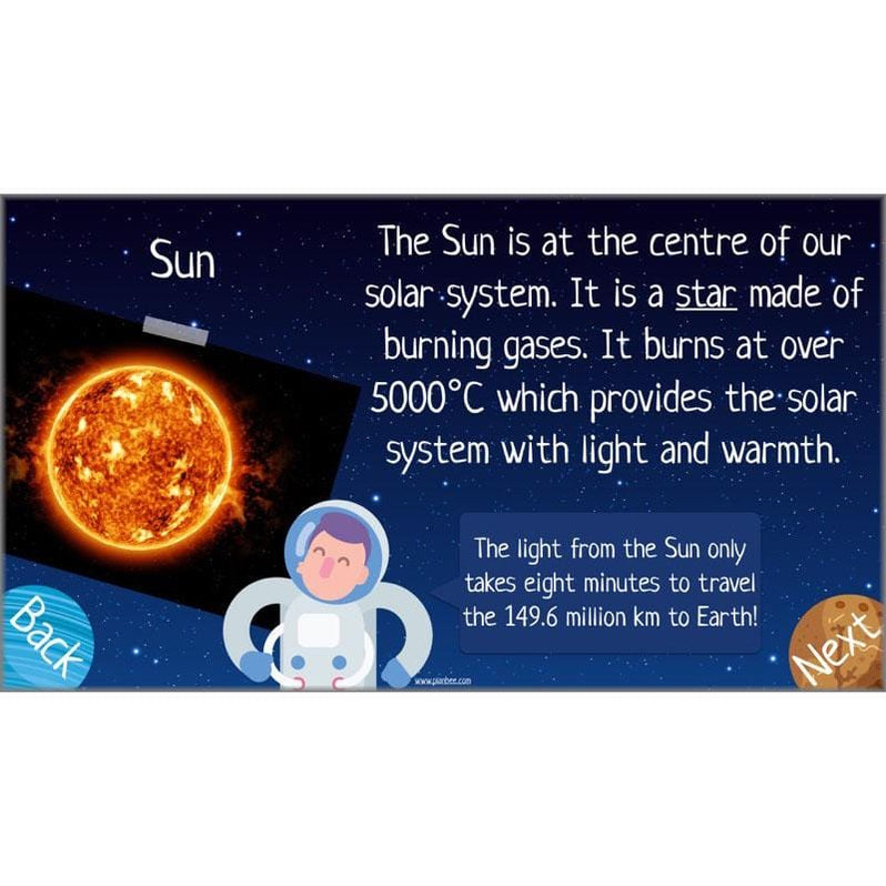 Earth and Space Year 5 Science Planning by PlanBee