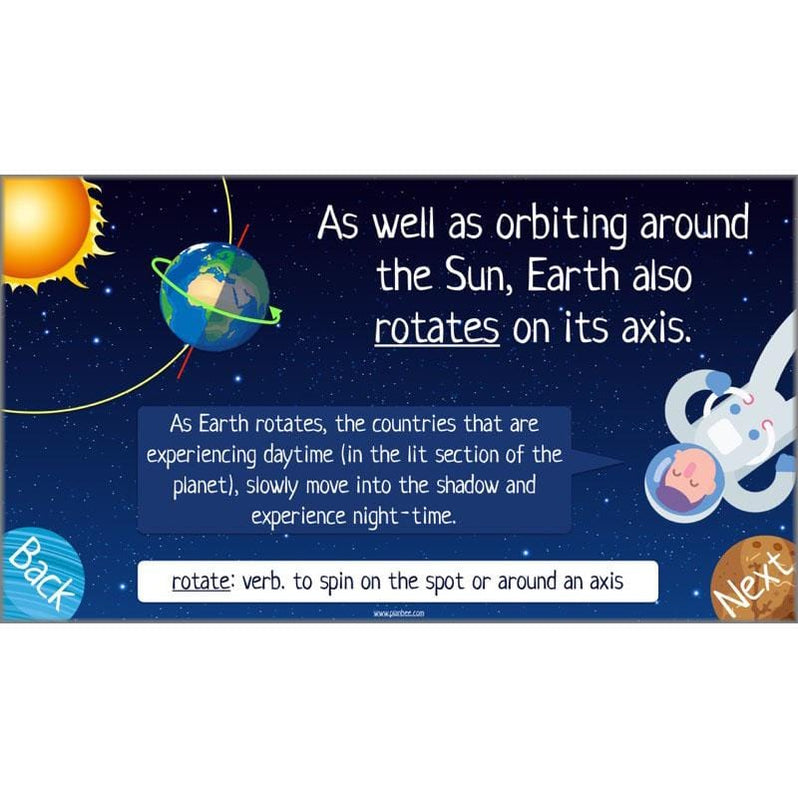 Earth and Space Year 5 Science Planning by PlanBee