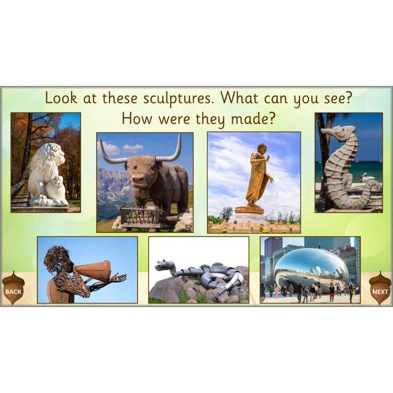 Earth Art KS1 Nature Art for Kids by PlanBee