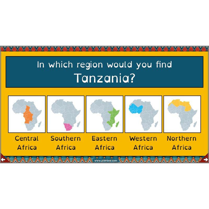 Exploring Africa KS2 Geography lessons for Year 5 & Year 6 — PlanBee