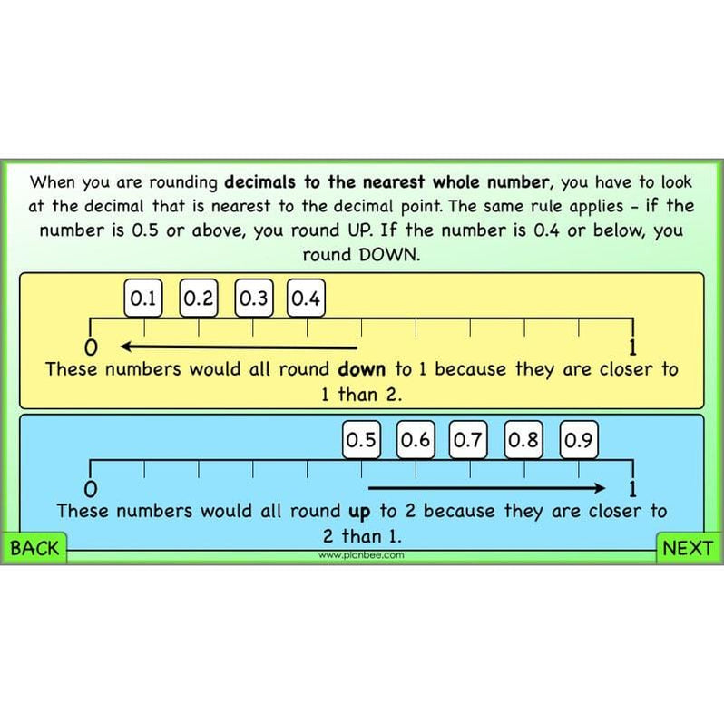Exploring and Rounding Decimals Year 5 Maths by PlanBee