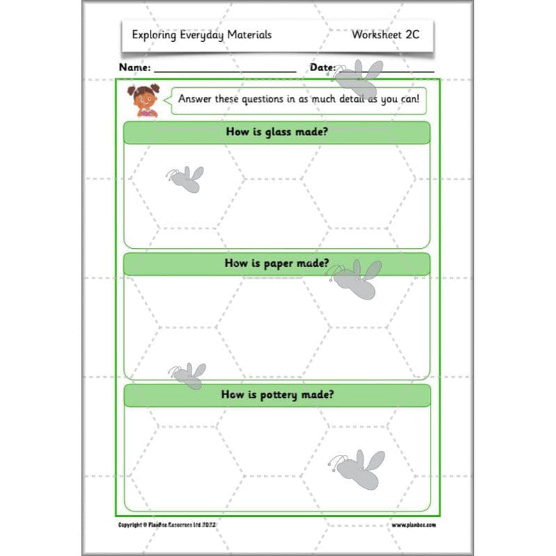 Year 2 Materials | Exploring Everyday Materials | KS1 Science PlanBee