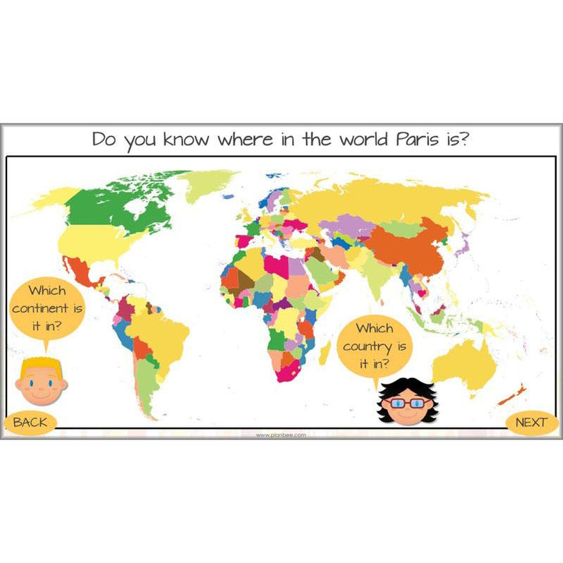 FREE exploring Paris scheme | PlanBee France KS2 Geography