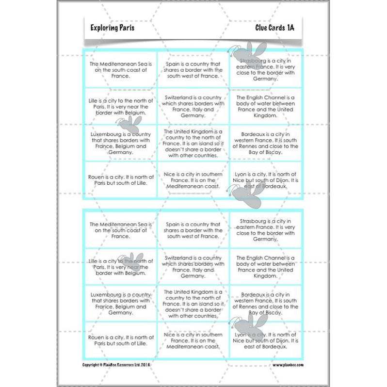 FREE exploring Paris scheme | PlanBee France KS2 Geography